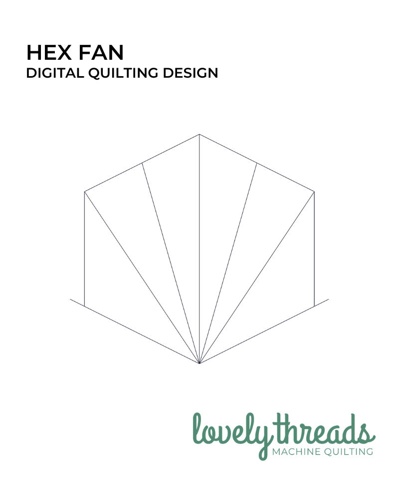 Hex Fan – Lovely Threads Quilts