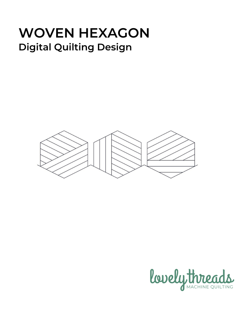 Woven Hexagon – Lovely Threads Quilts